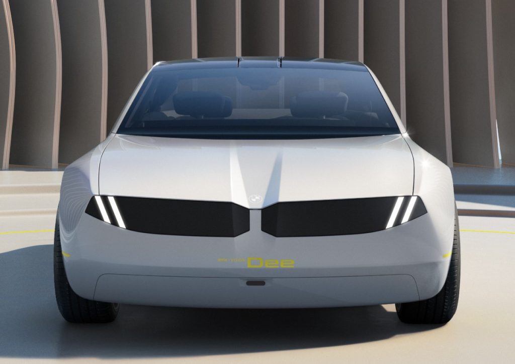 BMW i Vision Dee é elétrico com estilo retrô e pintura inteligente