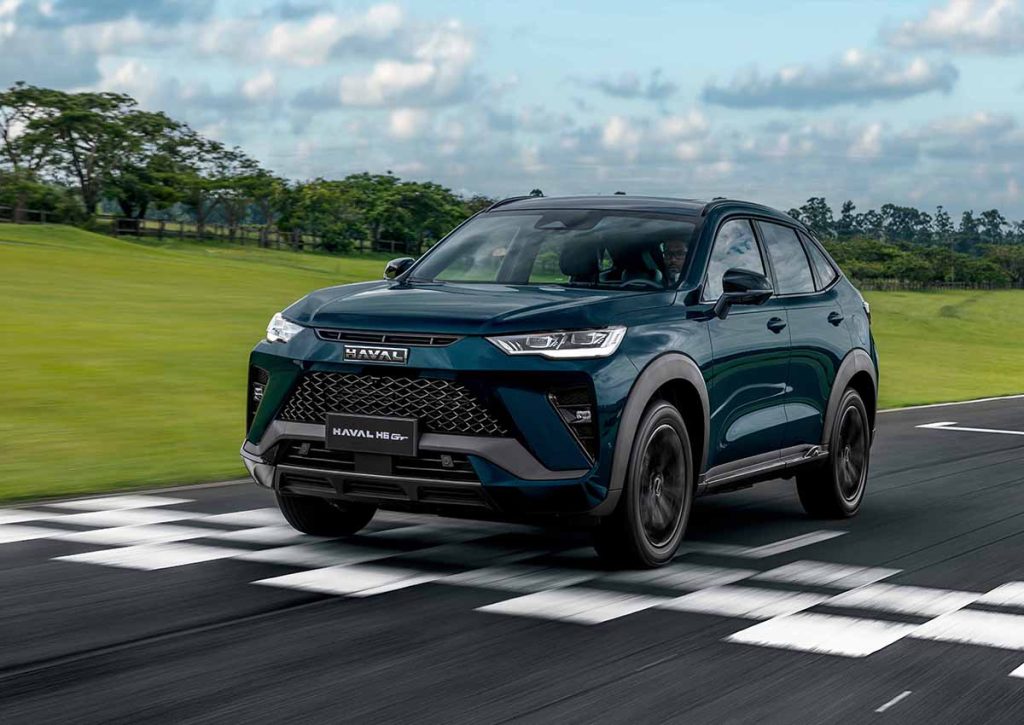 GWM abre reservas dos SUVs Haval H6 e H6 GT 2024 no Brasil