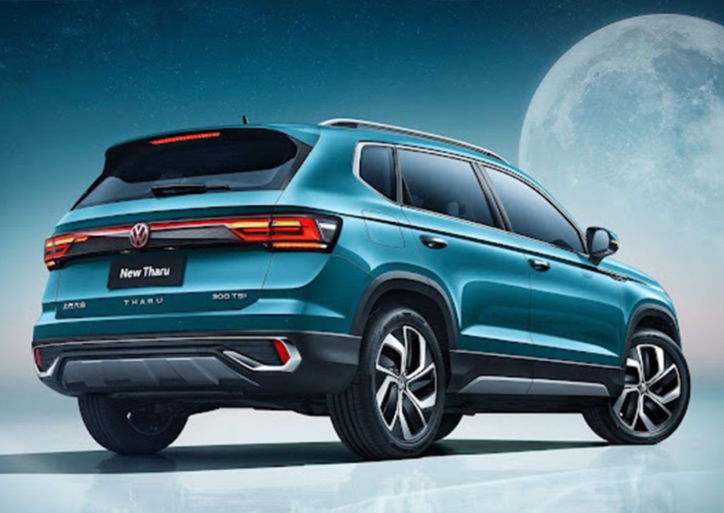 VW Taos 2024 tem novo estilo na China e antecipa mudanças para o Brasil