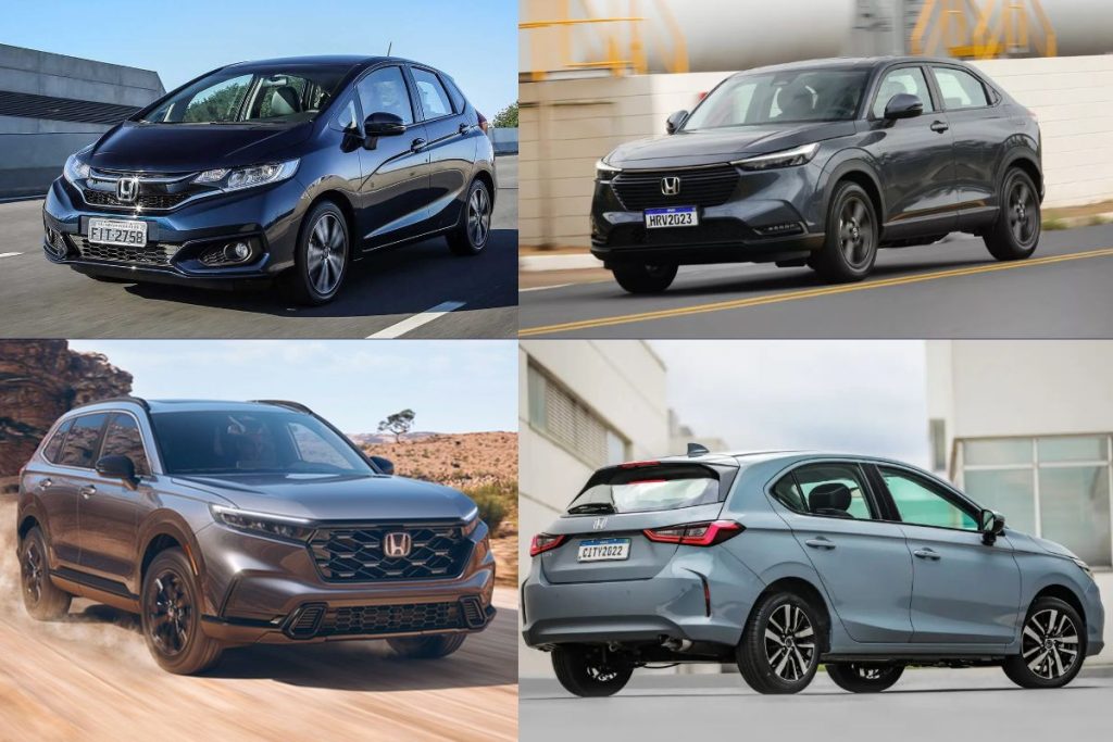 Carros da Honda 2023: lista dos modelos 0km vendidos atualmente