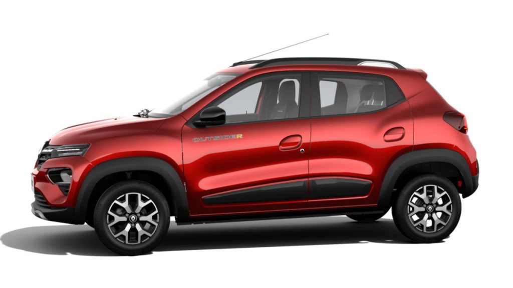 Renault Kwid Outsider 2024: ficha técnica, preço e itens de série